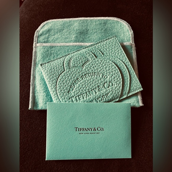 Tiffany & Co. | Bags | Tiffany Rare Authentic Card Case With Dust Bag ...